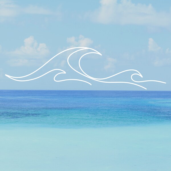 Wave Decals - Etsy