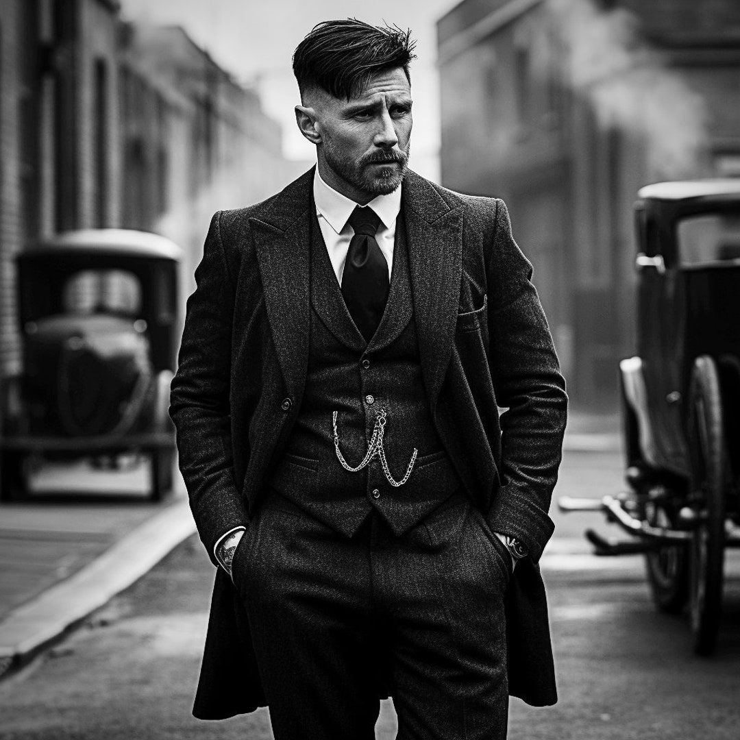 What If Lionel Messi Was a Peaky Blinder - Etsy