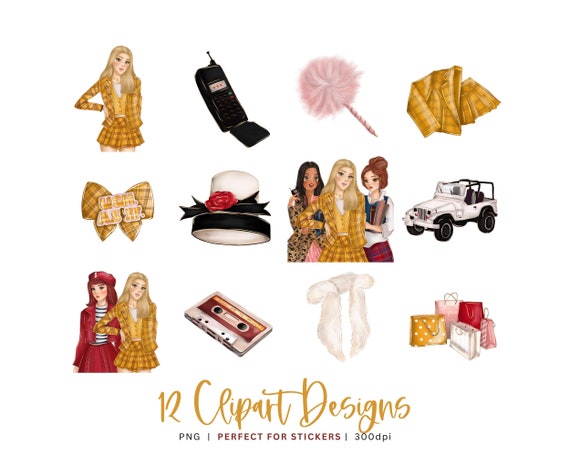 Clueless Movie Clipart