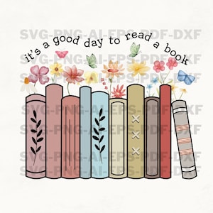 It's A Good Day to Read A Book Png Book's Day Png, Reading Day Png ...