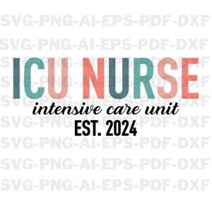 Intensive Care Nurse Svg, ICU Nurse Svg, Critical Nurse Png, Nurse Life ...