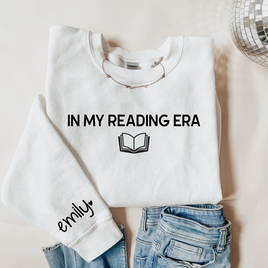 Custom in My Reading Era Svg, in My Reading Era Png, Reading Svg, Book ...