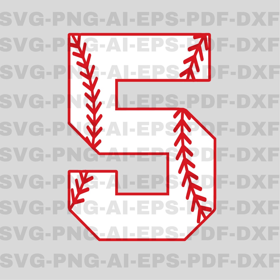 Custom Baseball Numbers Svg, Birthday Baseball Svg, Baseball Dad Svg ...