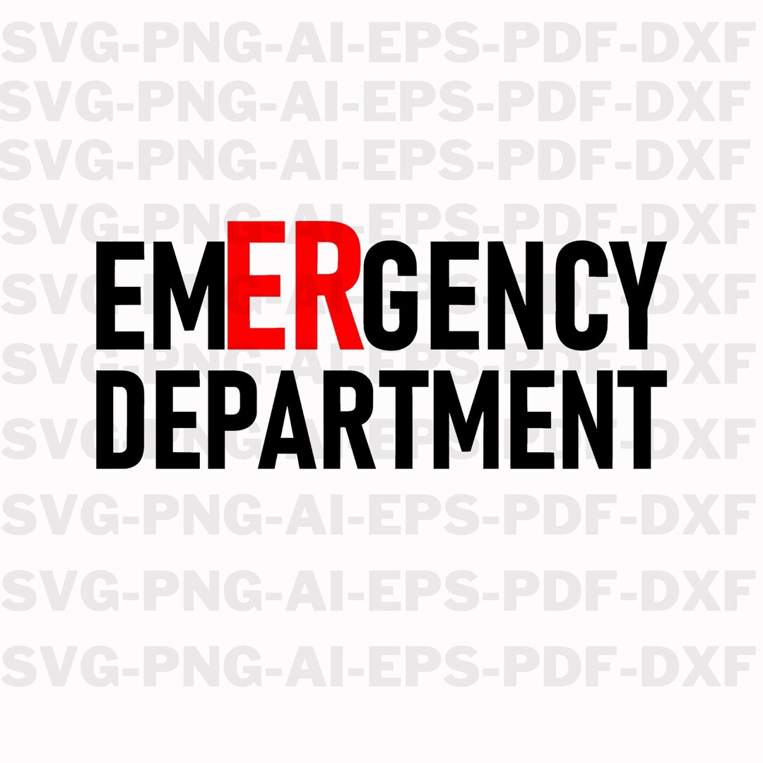Emergency Department Svg, ER Nurse Png, Emergency Nurse Png, ER Nurse ...