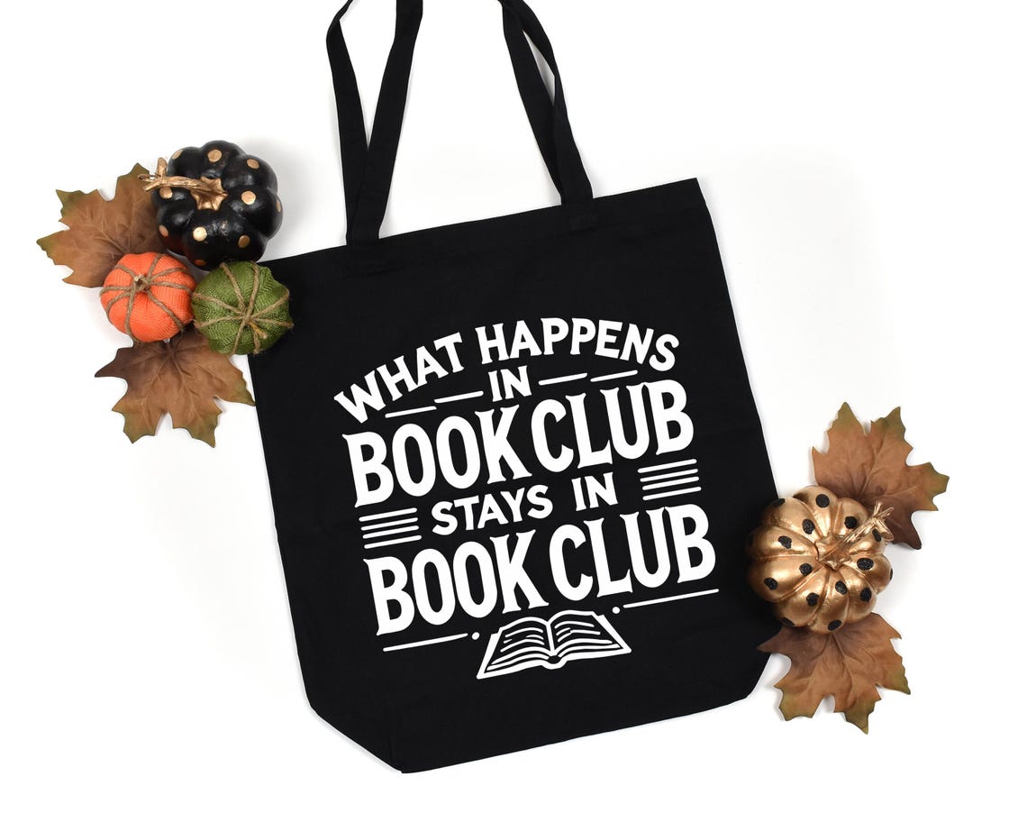 What Happens at Book Club Stays at Book Club Svg, Book Lover Png, Late ...