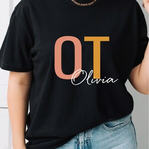 Custom Occupational Therapy Svg, OT Svg, Colorful Retro Therapist Svg ...