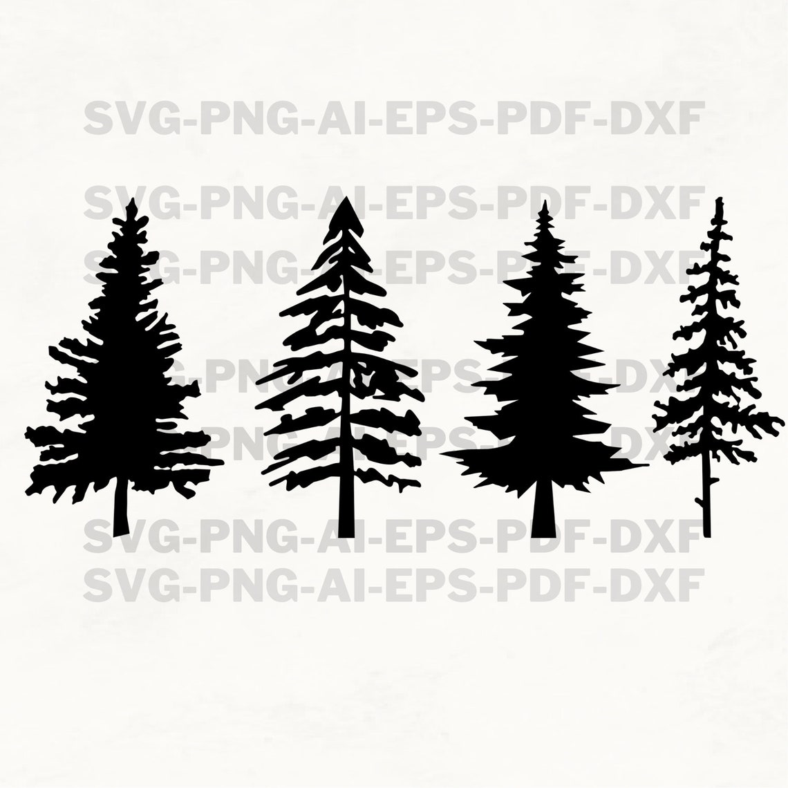 Tree SVG Pine Tree Svg Tree SVG Forest Svg Tree Line - Etsy