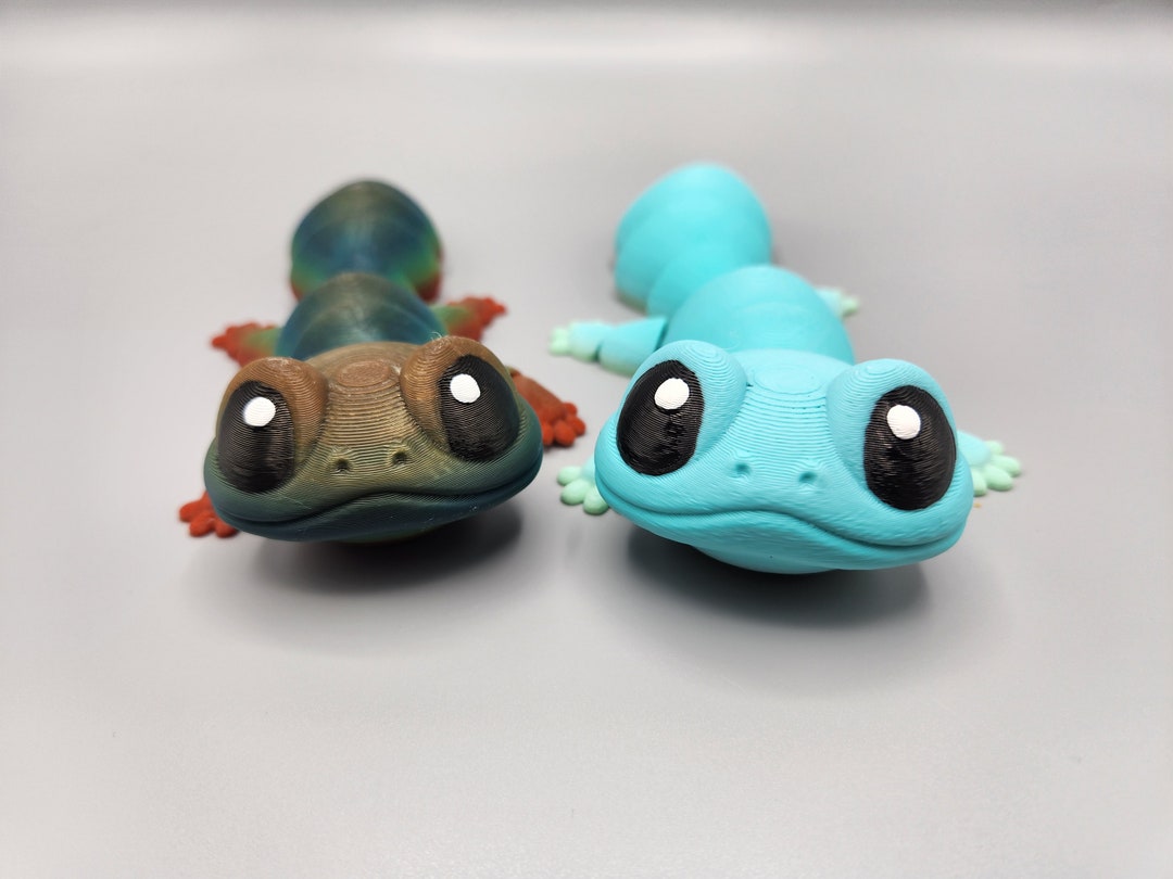 Custom Gecko Adult Fidget Toy, Lizard Sensory Toy, Gecko Lizard Toy ...