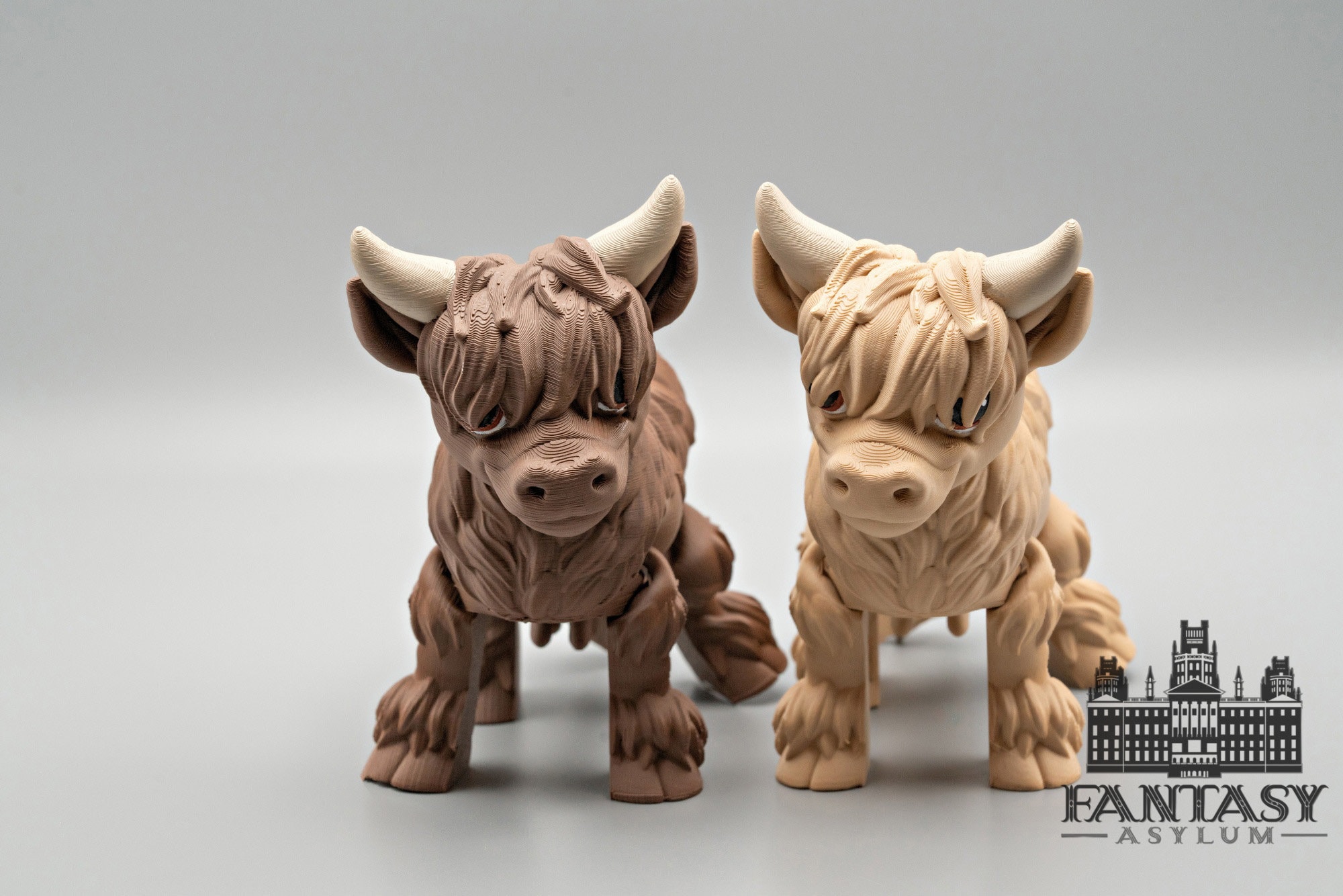 3d Printed Articulating Highland Cow Fidget Toy Sensory Toy Adhd Toy ...