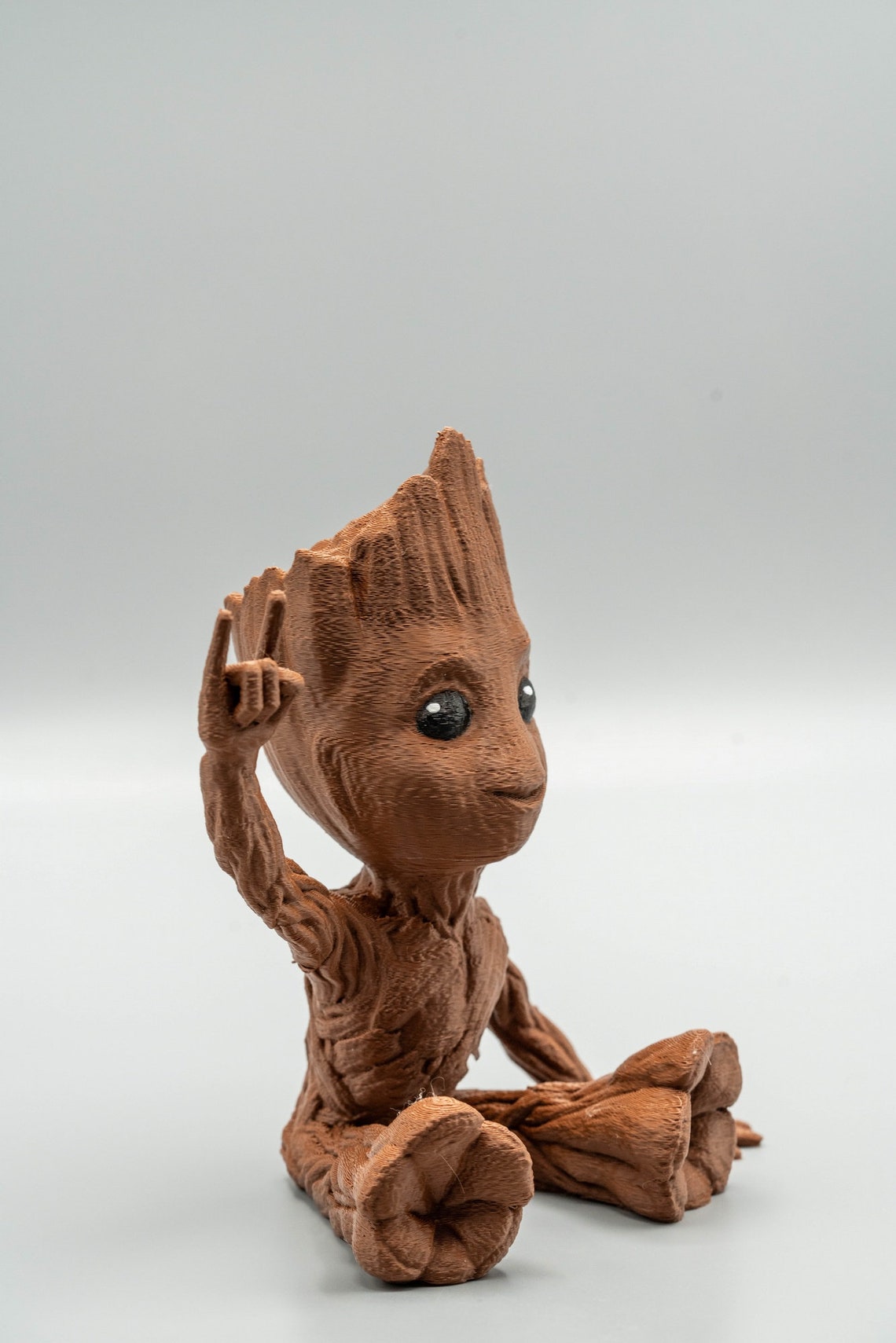 Groot Fan Art Statue Bust From Guardians of the Galaxy Rockstar Rock on ...