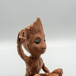 Groot Fan Art Statue Bust From Guardians of the Galaxy - Etsy