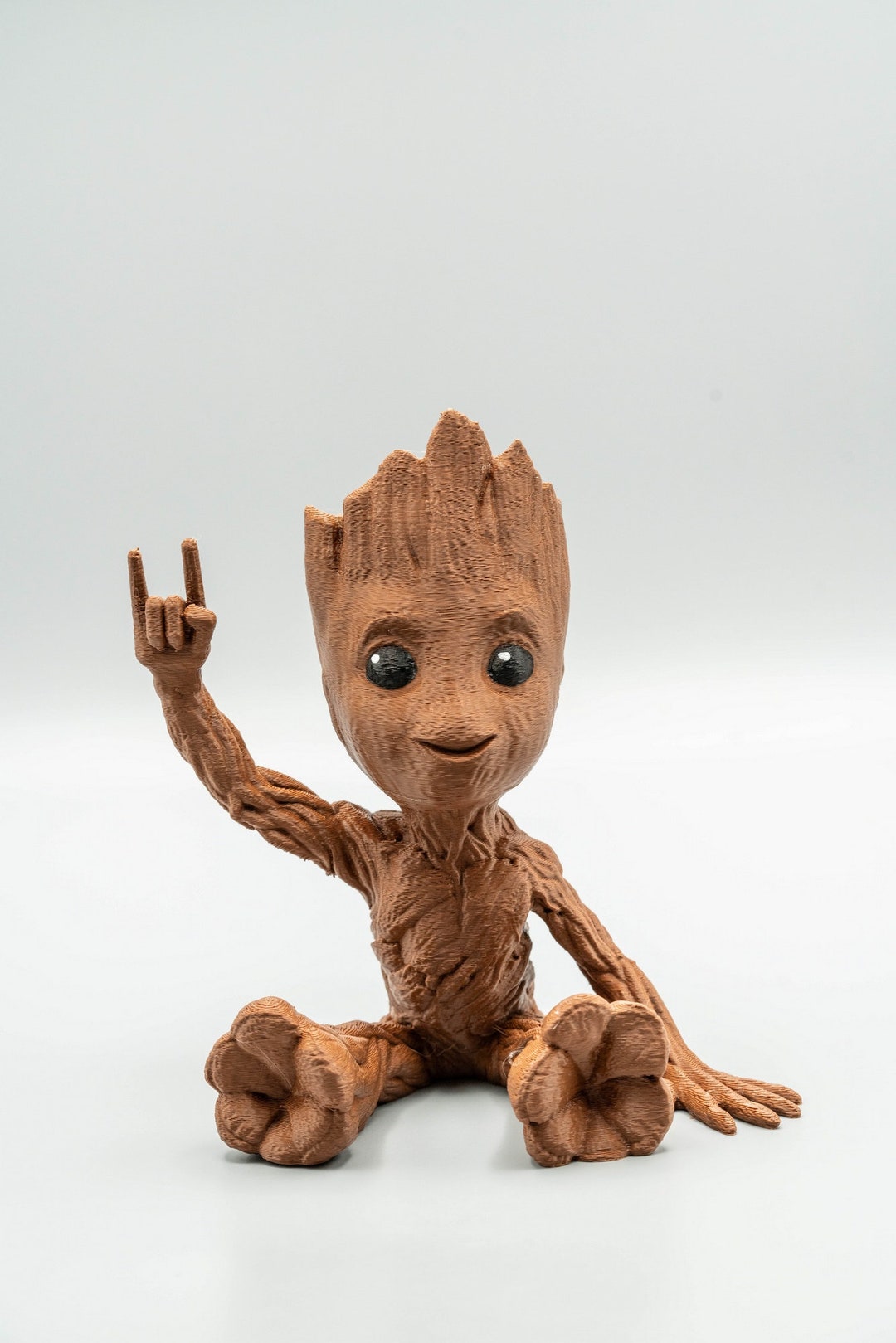 Groot Fan Art Statue Bust From Guardians of the Galaxy Rockstar Rock on ...