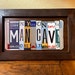 ARIZONA Wall Art License Plate Sign Man Cave Home Office Farmhouse ...