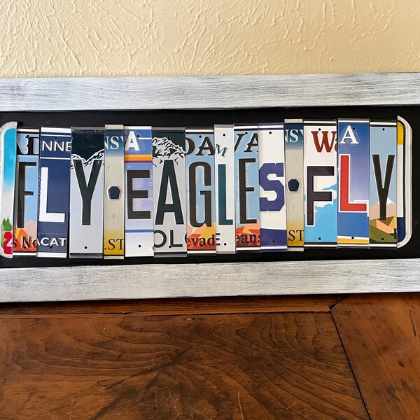 Philadelphia Sports License Plate - Etsy