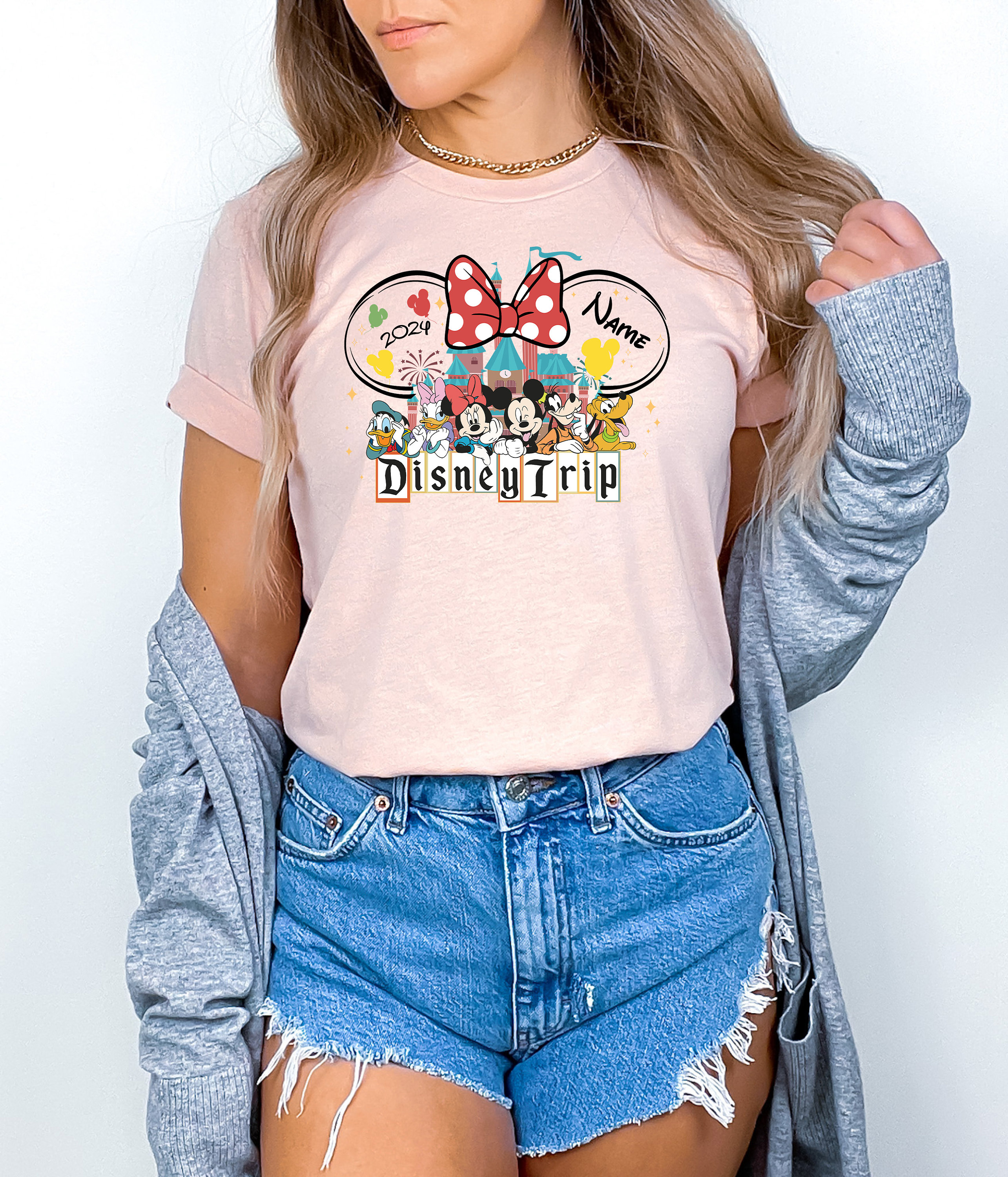 Custom Disney Trip 2024 Shirt, Custom Disney Crew Shirts, Personalized ...