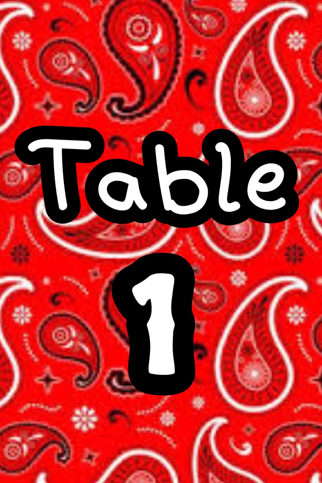 Western Table Signs - Etsy