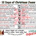 12 Days of Christmas - Teachers - Etsy