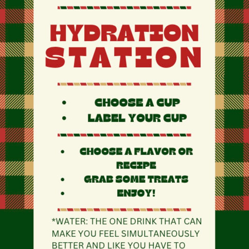 Hydration Station - Etsy