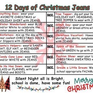 12 Days of Christmas - Teachers - Etsy