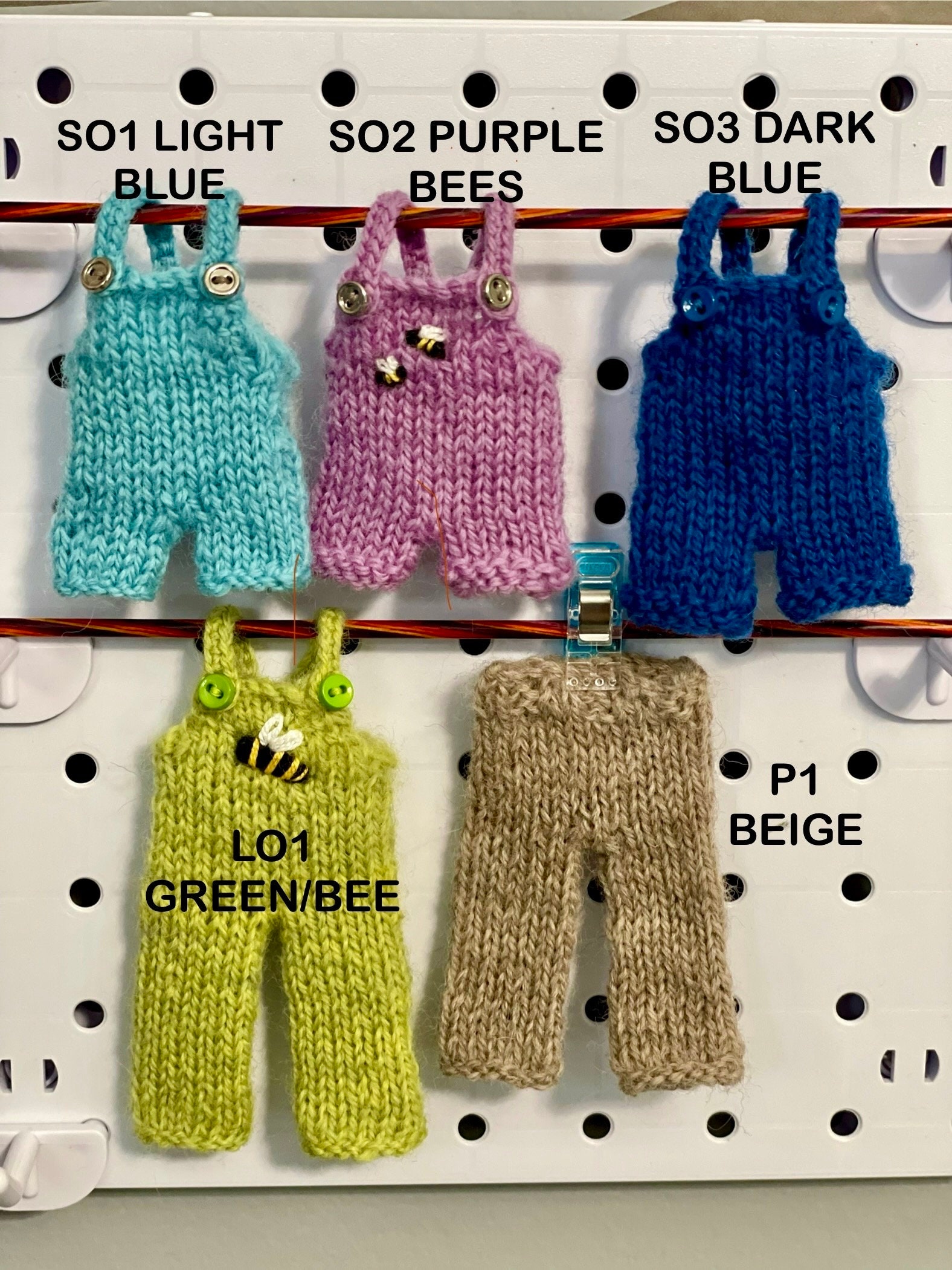 Knitted Miniature Posable Rabbit Doll With Wired Fingers and Rabbit's ...