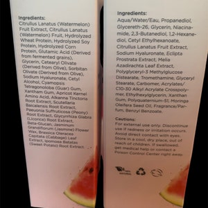 Watermelon Moisture Skincare Set, Watermelon Glow Drops Niacinamide ...