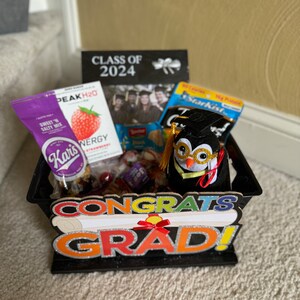 Graduation Gift Basket - Etsy