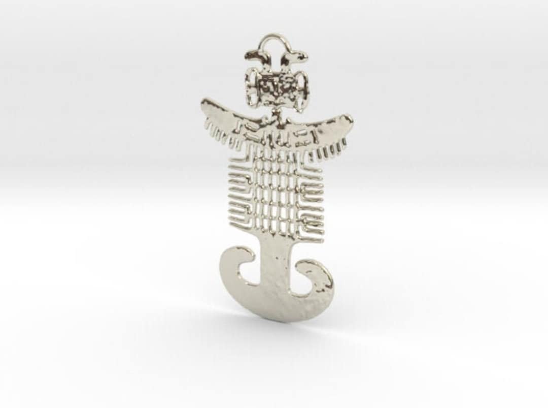 Original 14K Gold Vintage Maya /aztec - Etsy