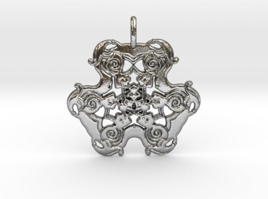 14K Gold Trinity Pendant Trinity Knot Necklace Celtic - Etsy