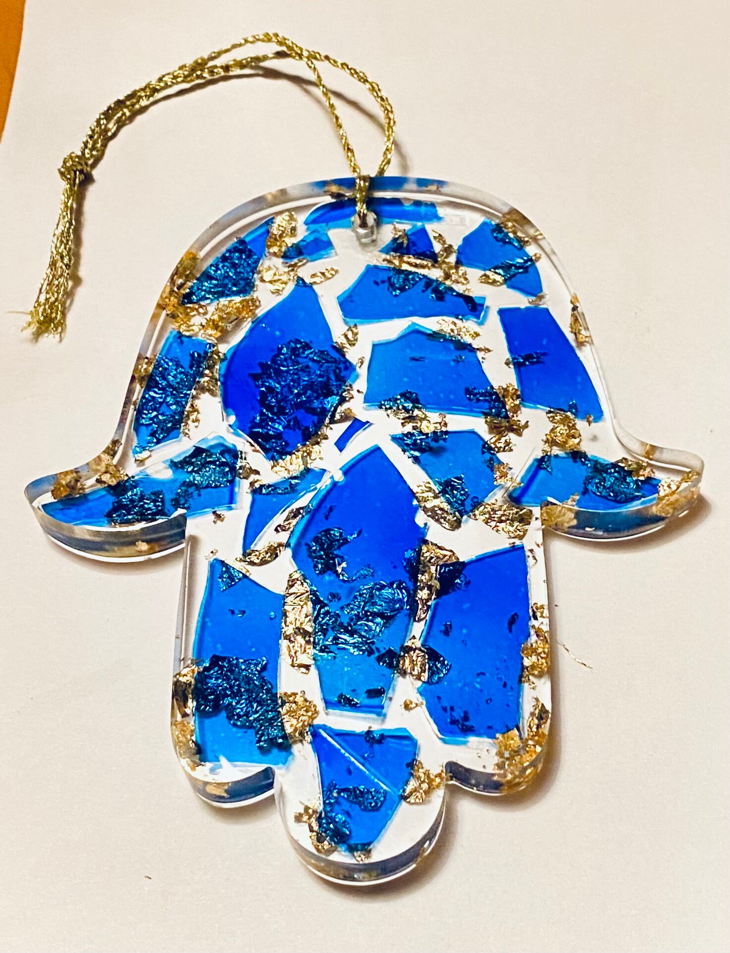 Jewish Chuppah Glass Shard Mezuzah. Made From YOUR Glass and YOUR ...