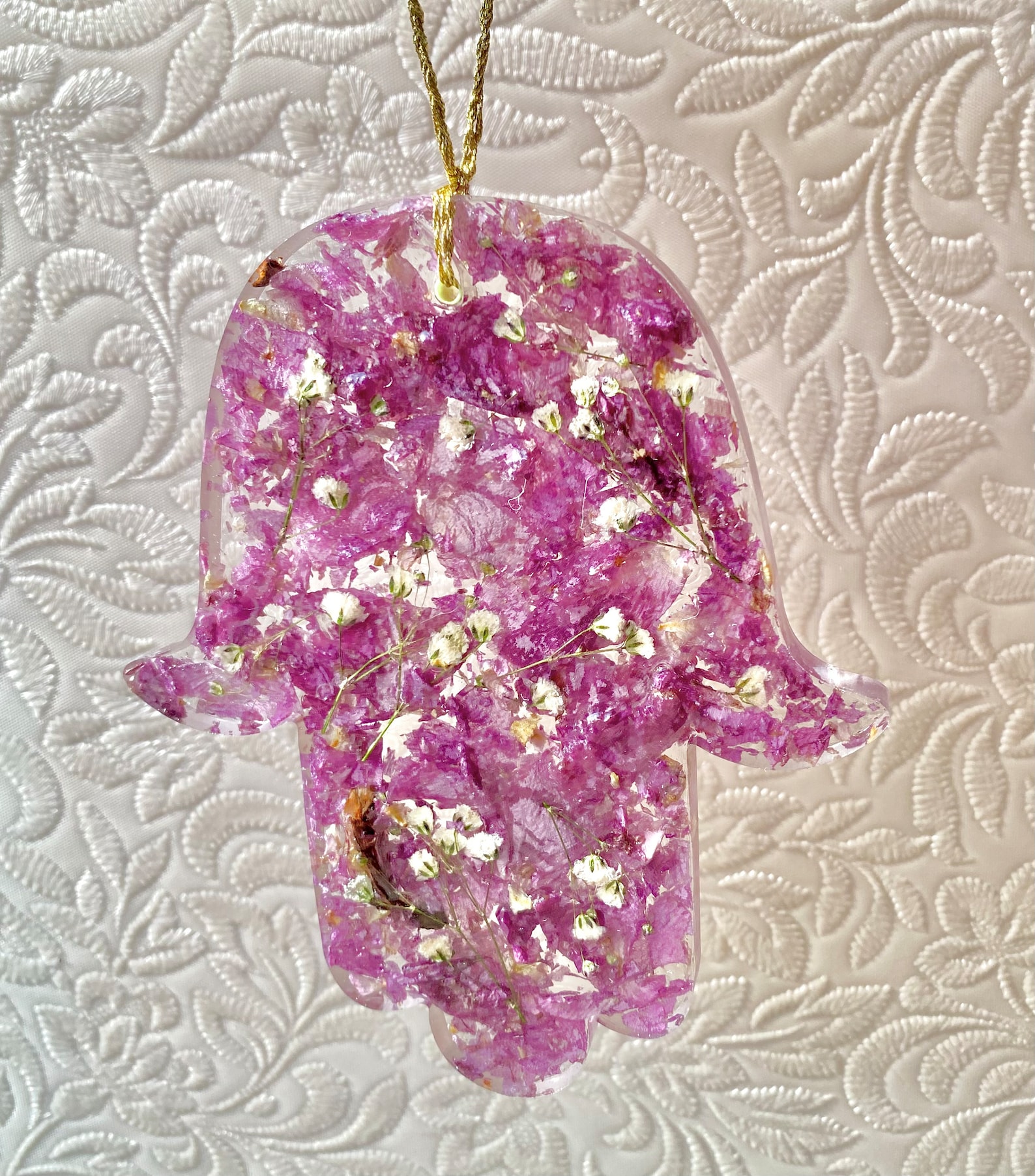 Jewish Wedding Chuppah Glass Shard Art-keepsake-made From YOUR Wedding ...
