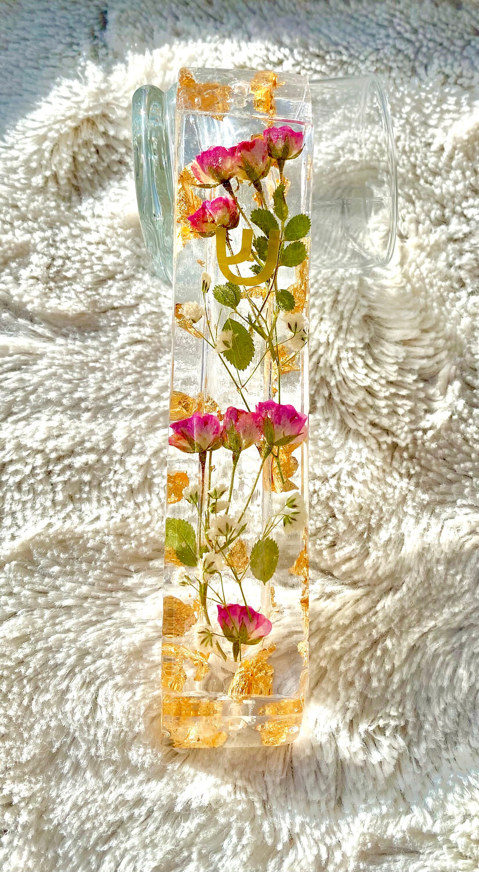 Jewish Chuppah Glass Shard Mezuzah. Made From YOUR Glass and YOUR ...