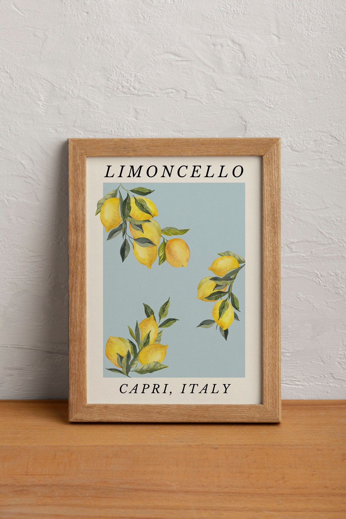 Limoncello Print, Italian Drink, European, Italy, Wall Art, Digital ...