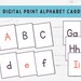 Alphabet Flash Cards, Alphabet Flash Cards Printables, Phonics ...