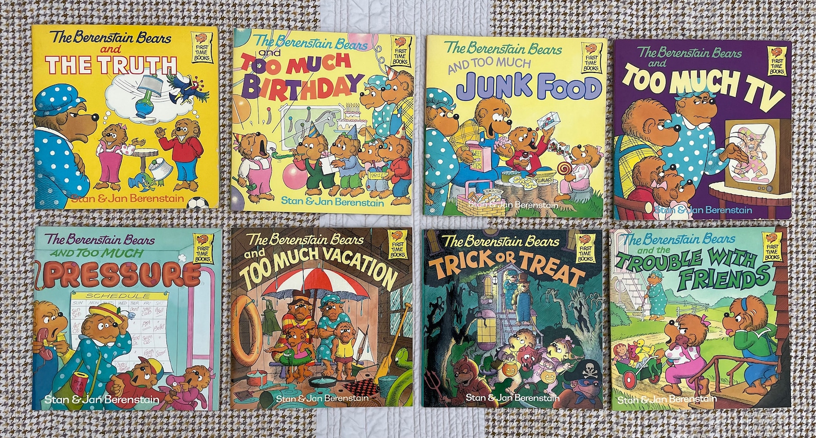 Berenstain Bears Book Series // Create Your Own Book Pack // 1980s ...