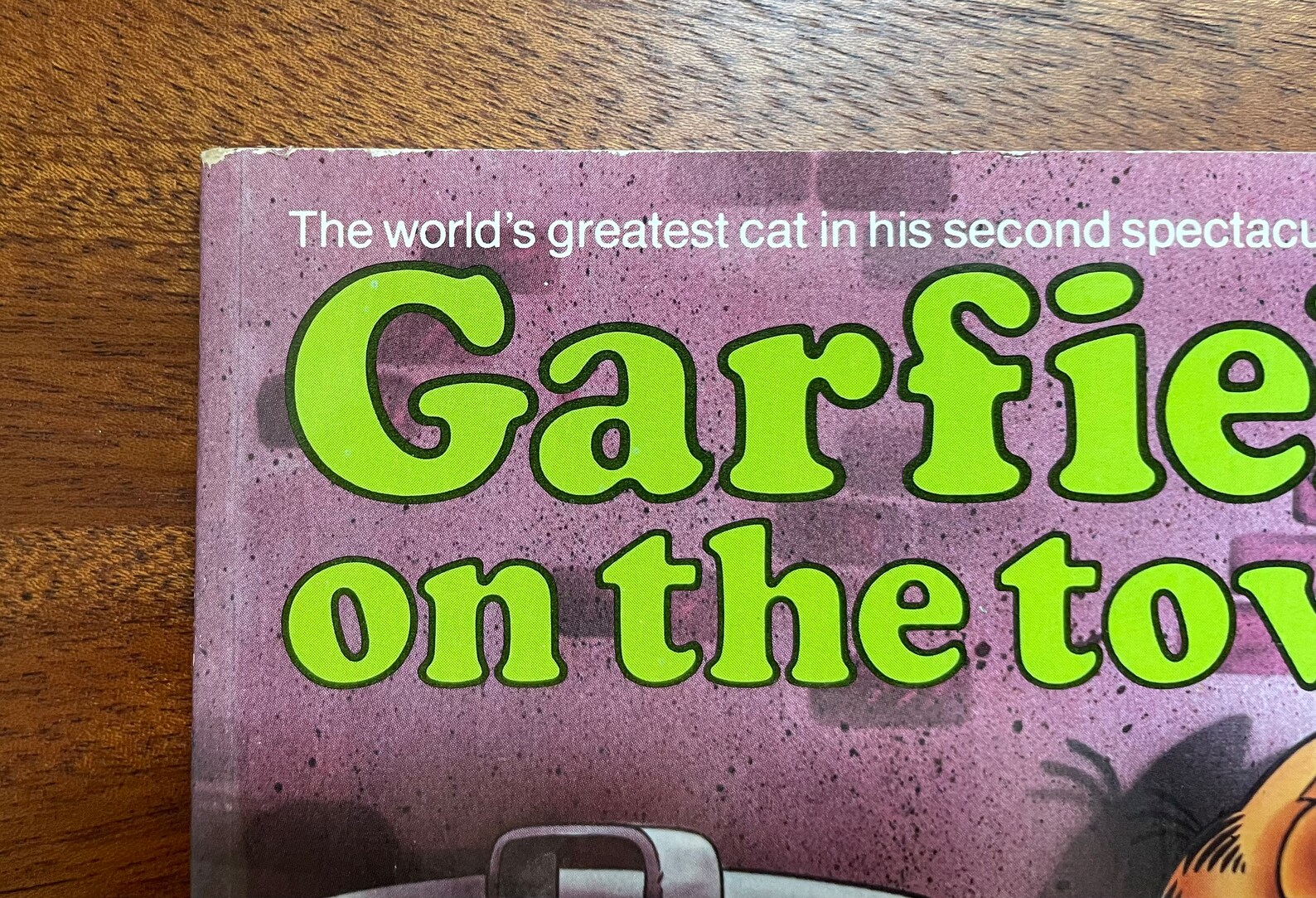 Vintage 1980s Garfield on the Town Soft Cover Book // Jim Davis - Etsy