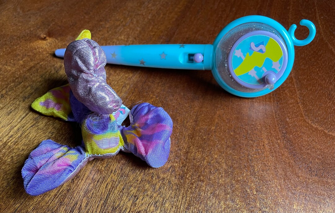 Vintage Fisher Price Smooshees // 1987 Sea Sea Writer // Purple and ...