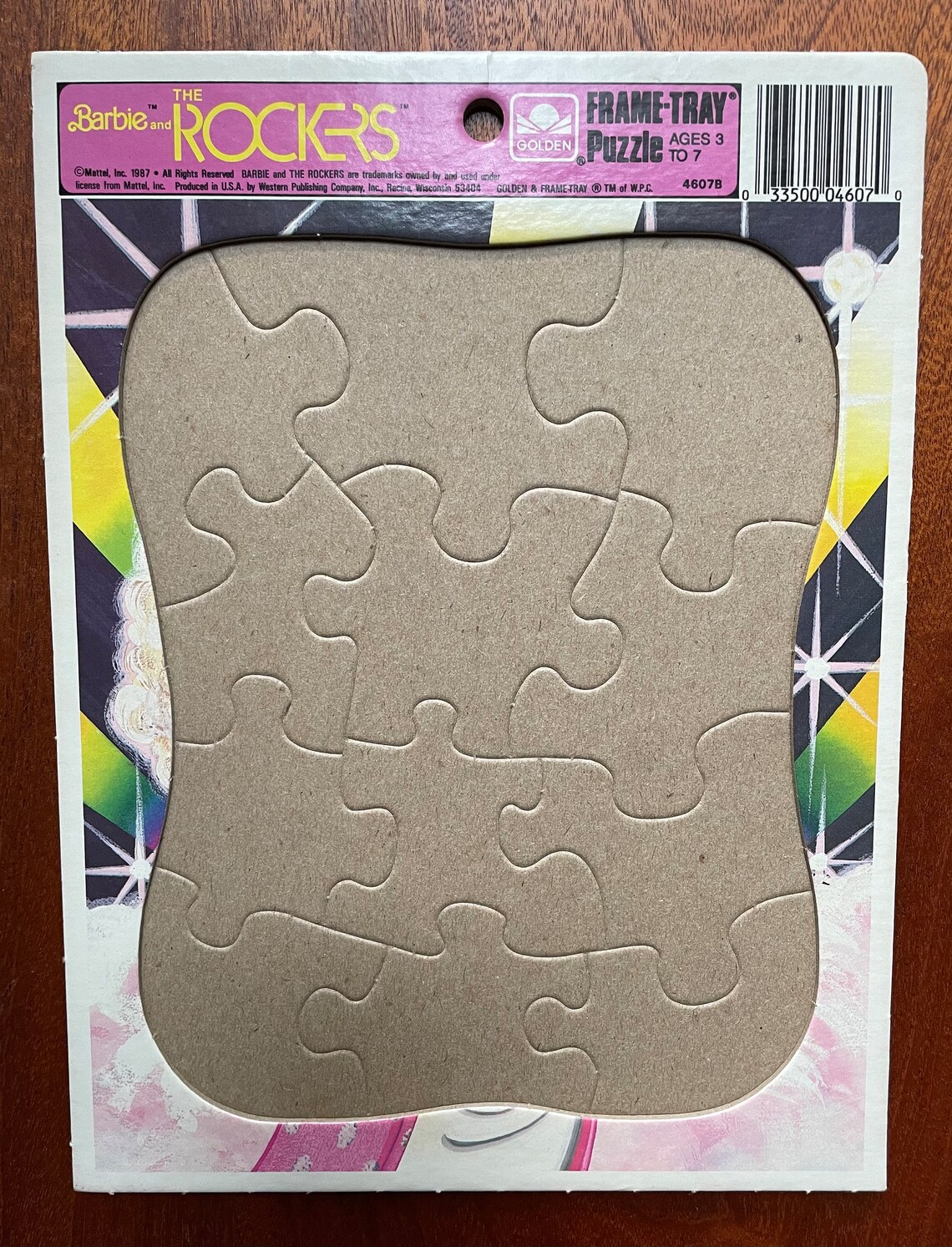 Vintage Barbie and the Rockers Frame-tray Puzzle by Golden - Etsy