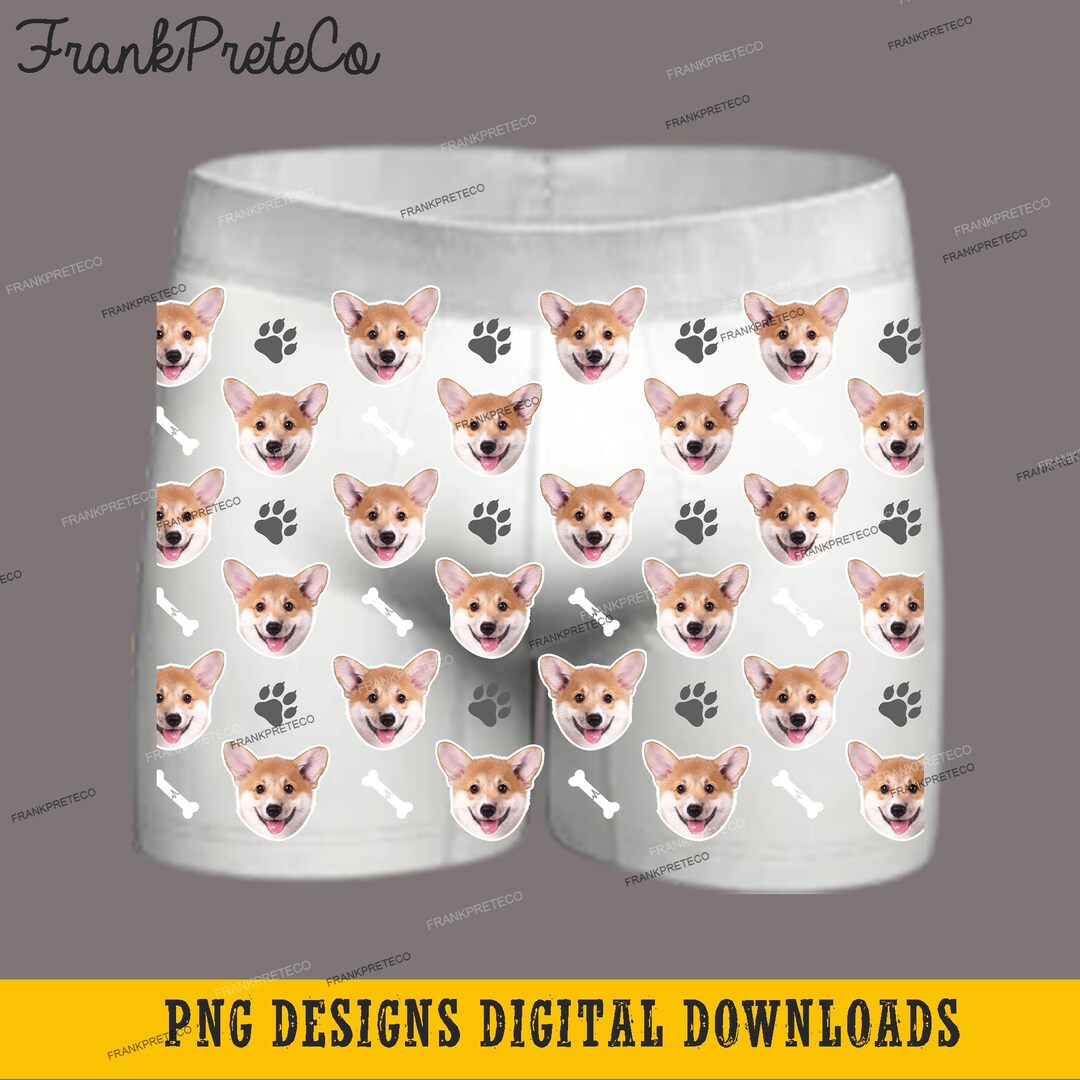 Personalized Boxers Png, Custom Dog Underwear, Dog Boxer Briefs, Gifts ...