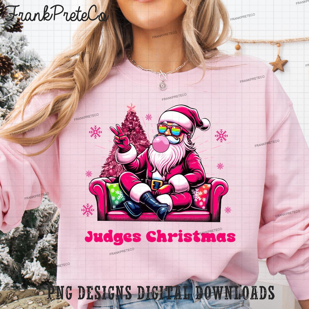 Judges Christmas PNG, Santa Judges, Design for Judges, Legal ...