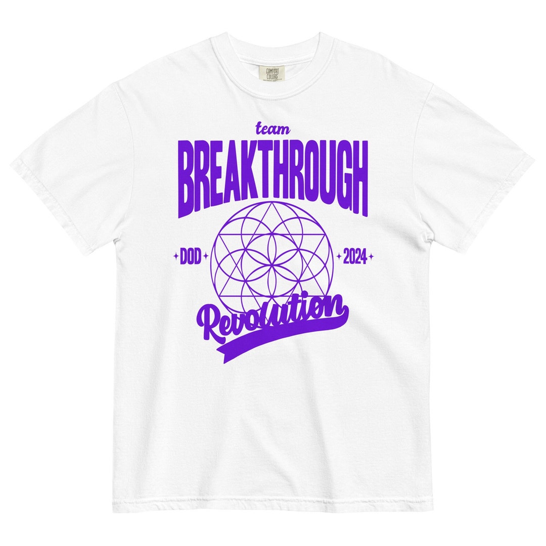 Team Breakthrough Revolution Tee Purple - Etsy