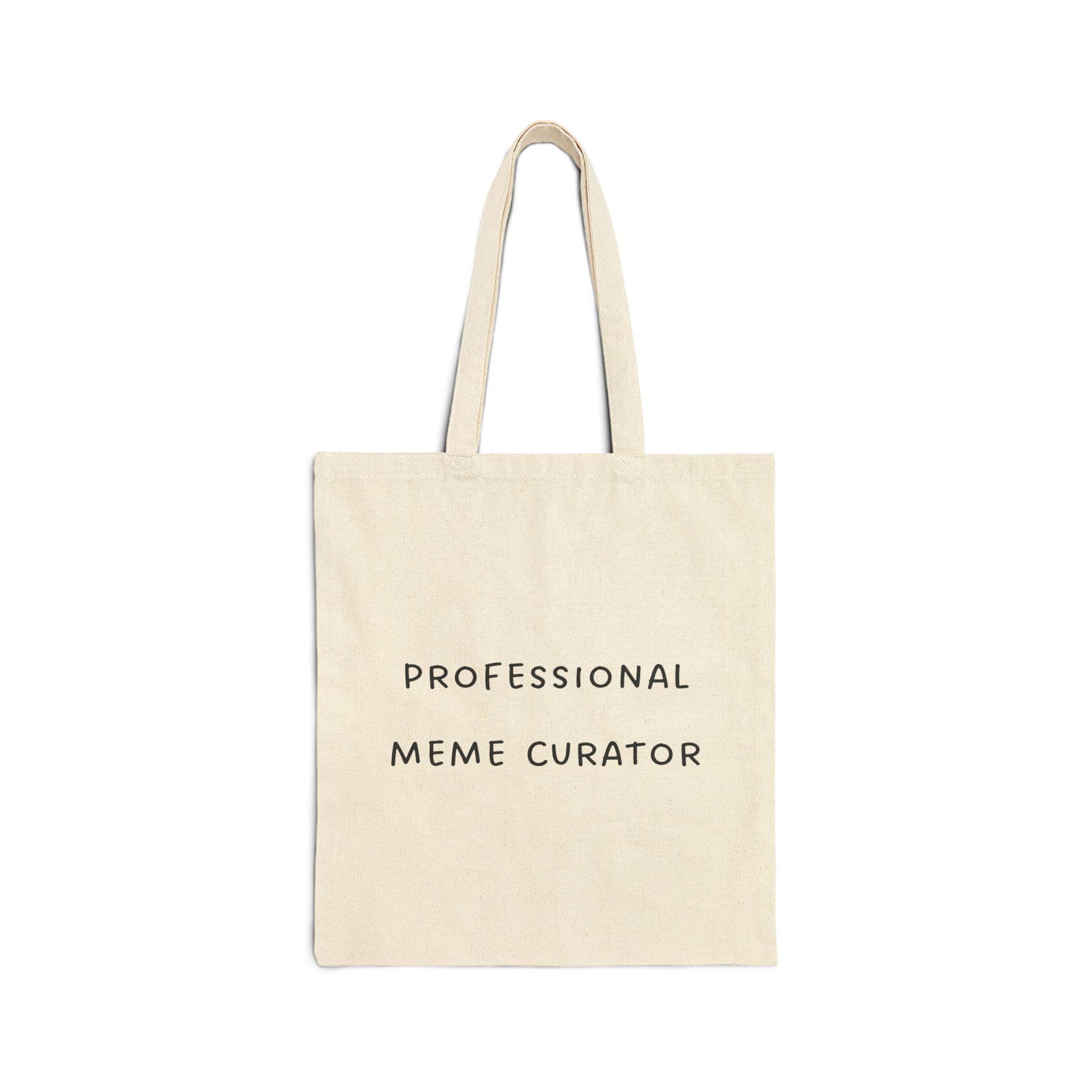 Funny Meme Curator Professional Tote Bag - the Perfect Gift for Meme ...