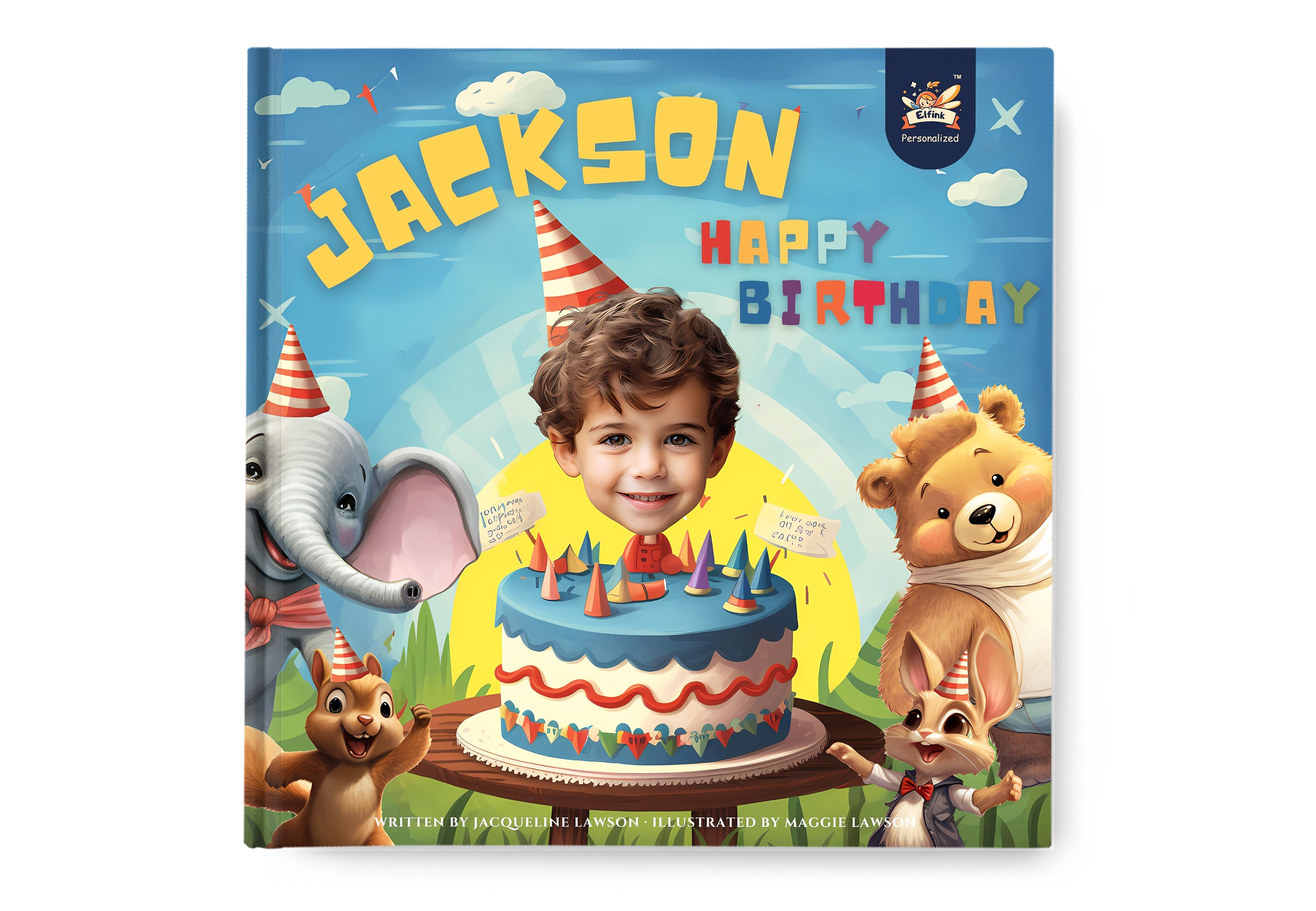 Baby Gifts Personalized Kids Books Happy Birthday Forest - Etsy