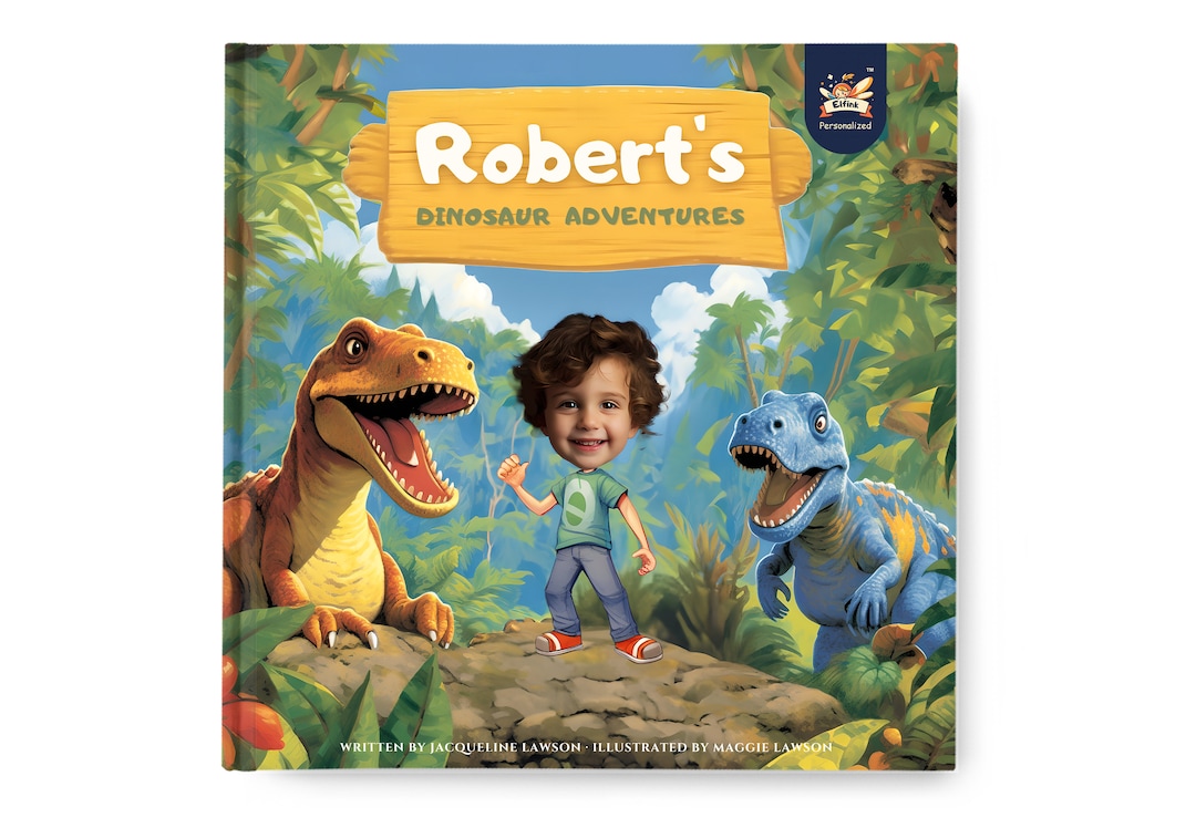 Baby Gifts | Personalized Kids Books | Dinosaur Adventure - Etsy