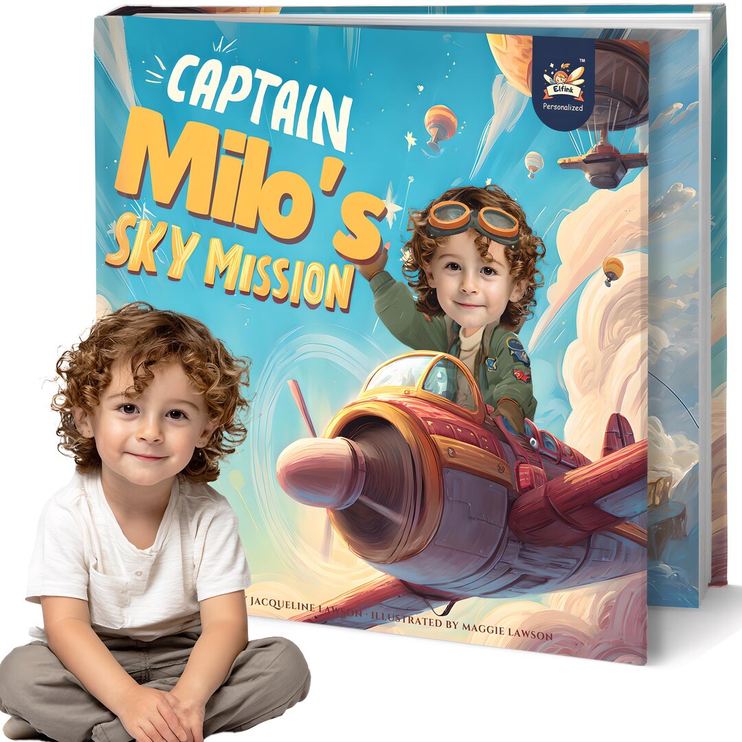 Personalized Children's Book: Captain's Sky Mission - Custom Adventure ...