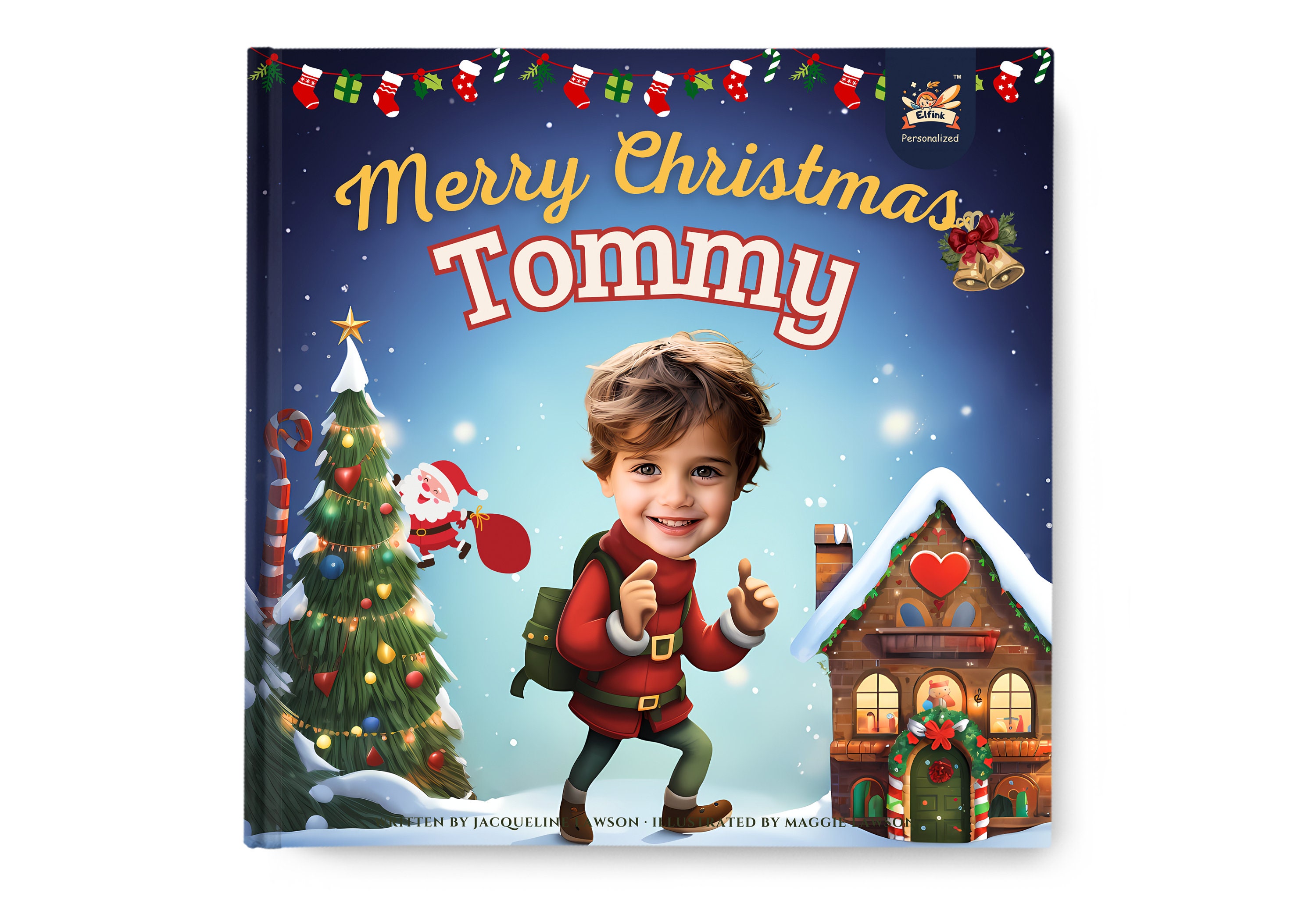 Baby Gifts | Personalized Kids Books | Merry Christmas! - Etsy