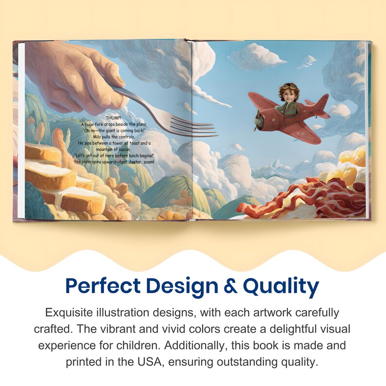 Personalized Children's Book: Captain's Sky Mission - Custom Adventure ...