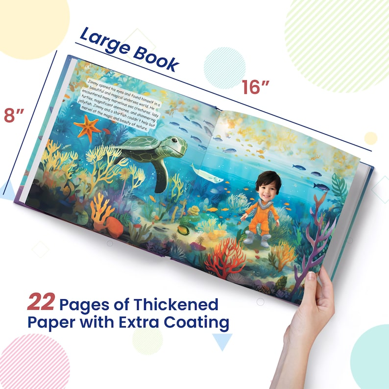 Baby Gifts Personalized Kids Books Undersea Adventure - Etsy
