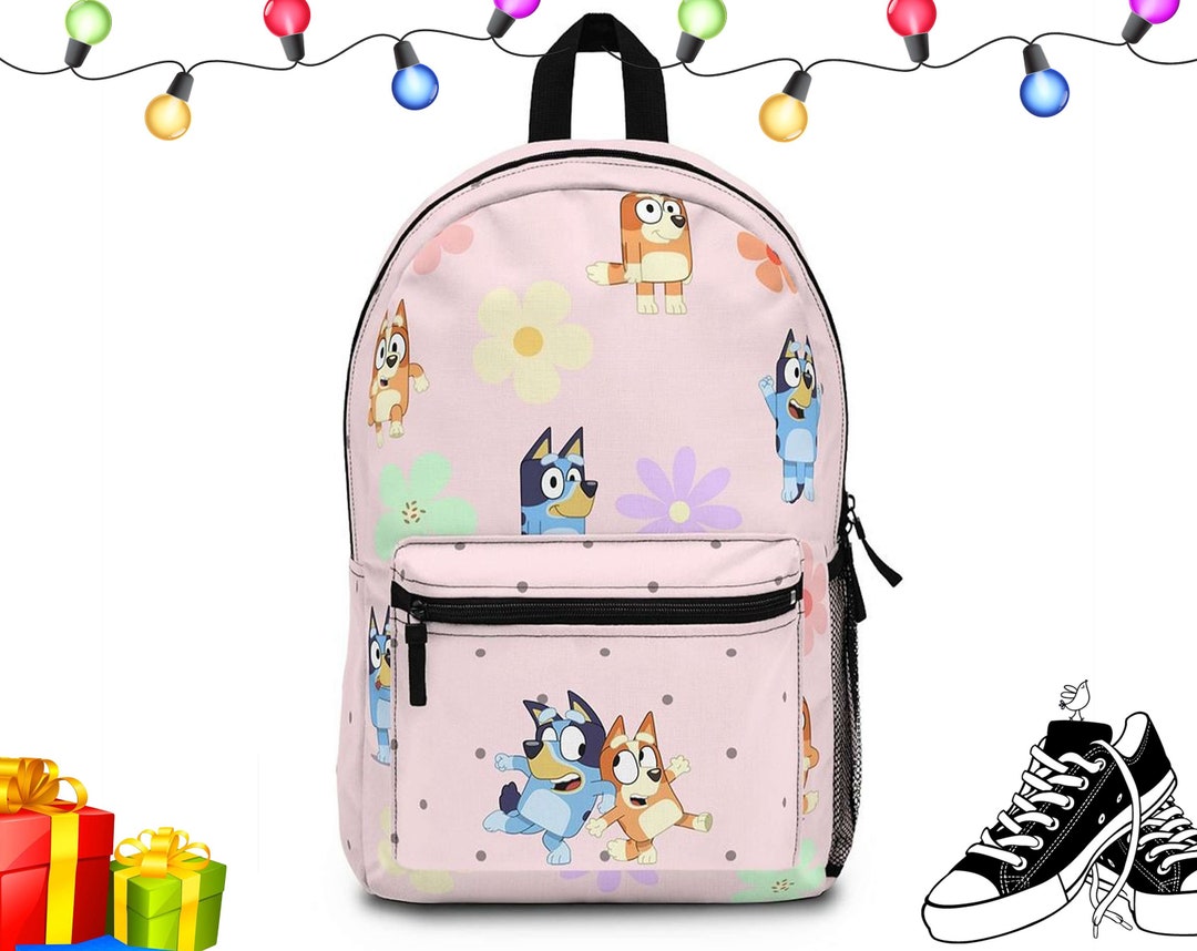 Blue Dog and Bingo Backpack Personalized Blueydad Backpack - Etsy