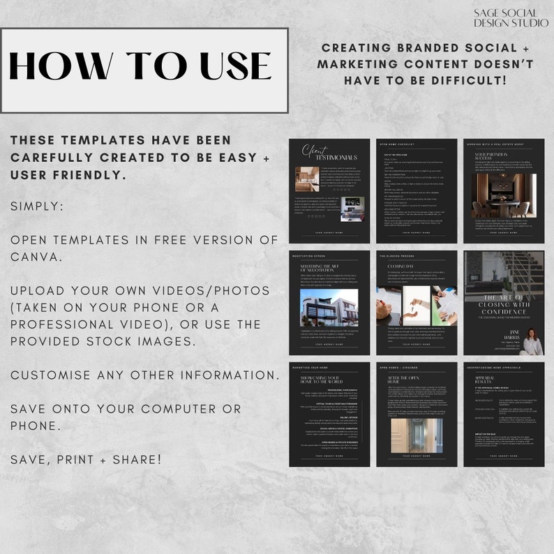 HOME SELLER Guide Real Estate 40 PAGES Luxury Minimal Marketing ...