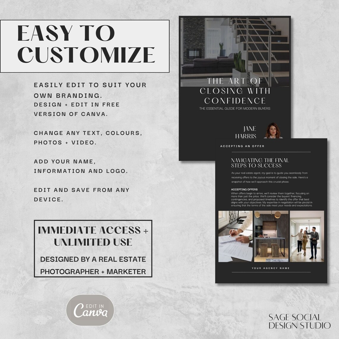 HOME SELLER Guide Real Estate 40 PAGES Luxury Minimal Marketing ...